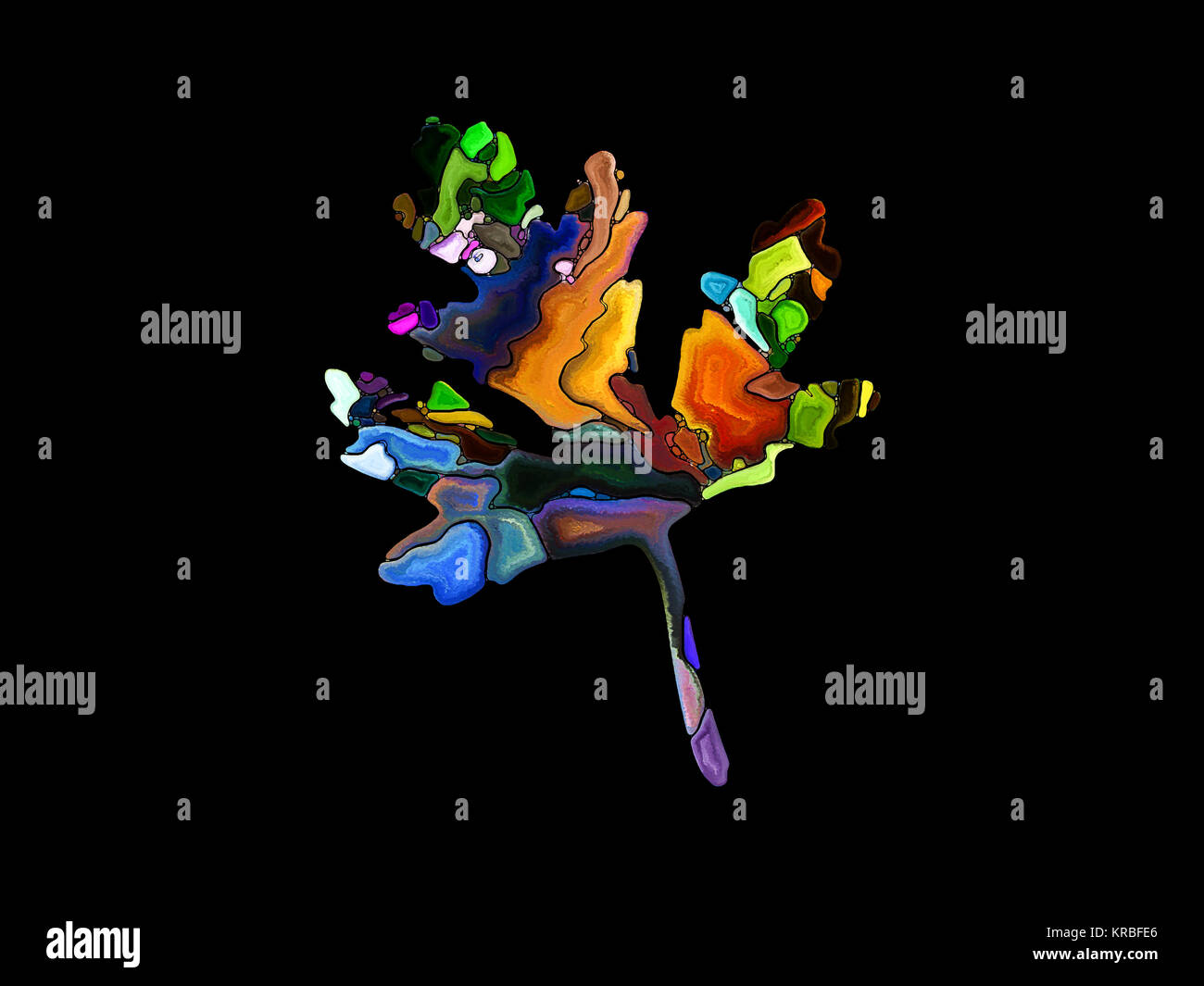 Vision of Self Fragmentation Stock Photo - Alamy