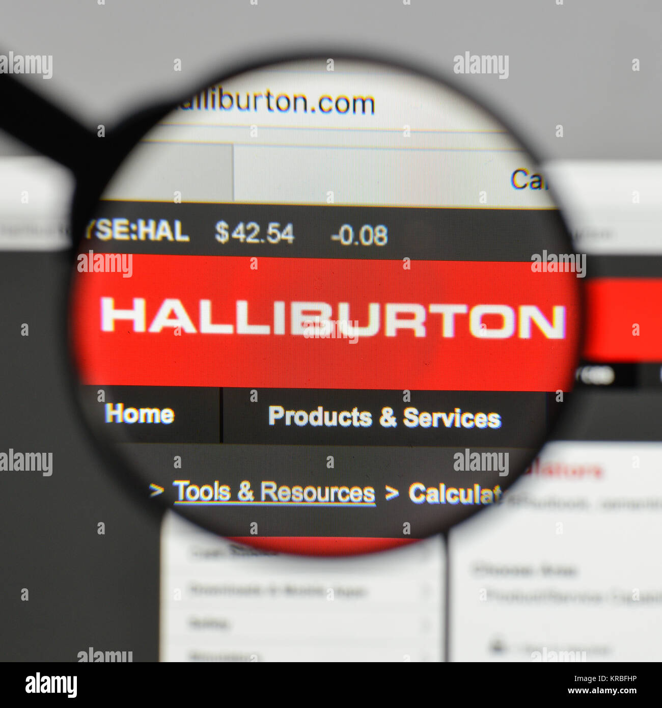 Logo halliburton hi-res stock photography and images - Alamy