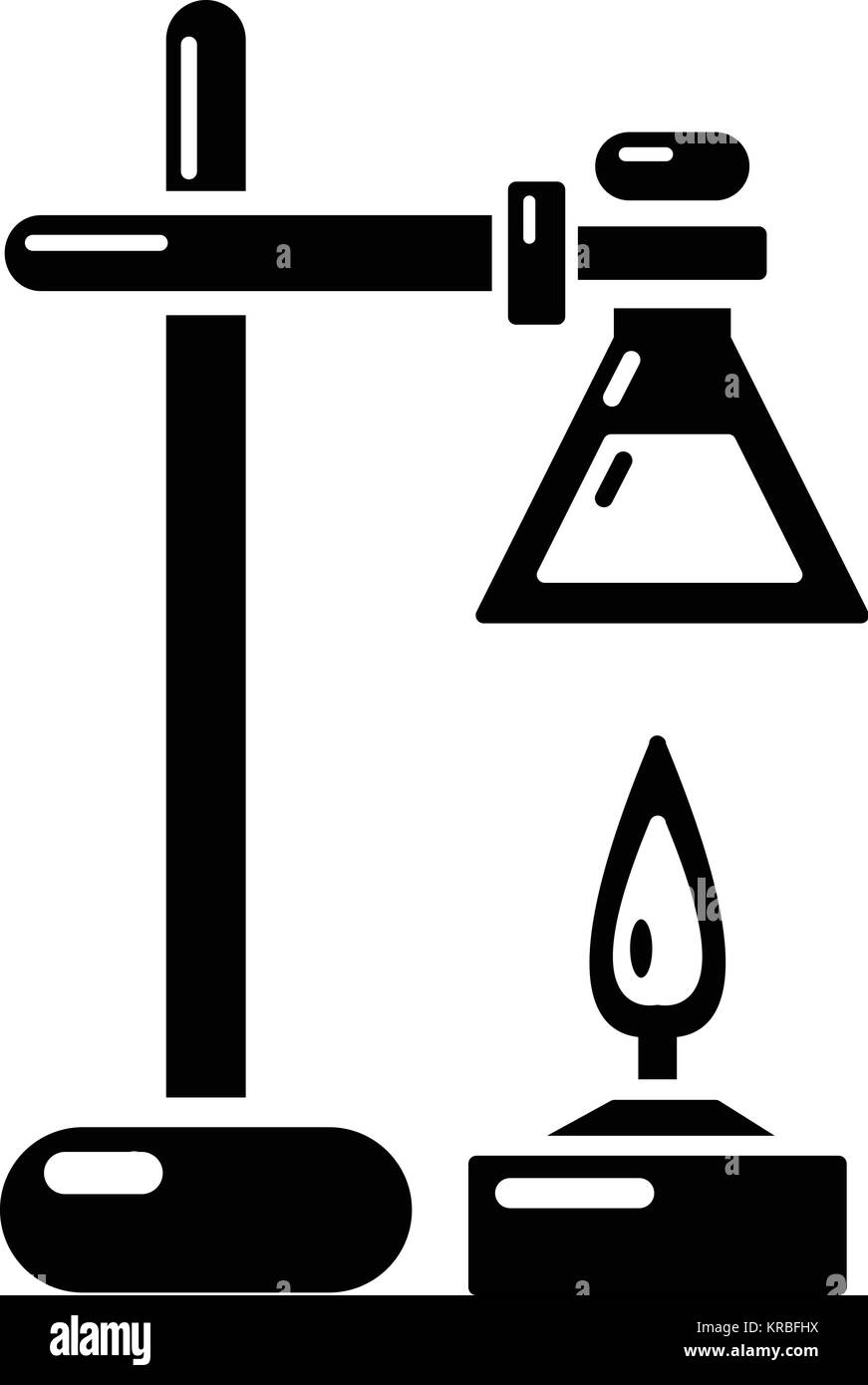 Chemical process icon, simple black style Stock Vector Image & Art - Alamy