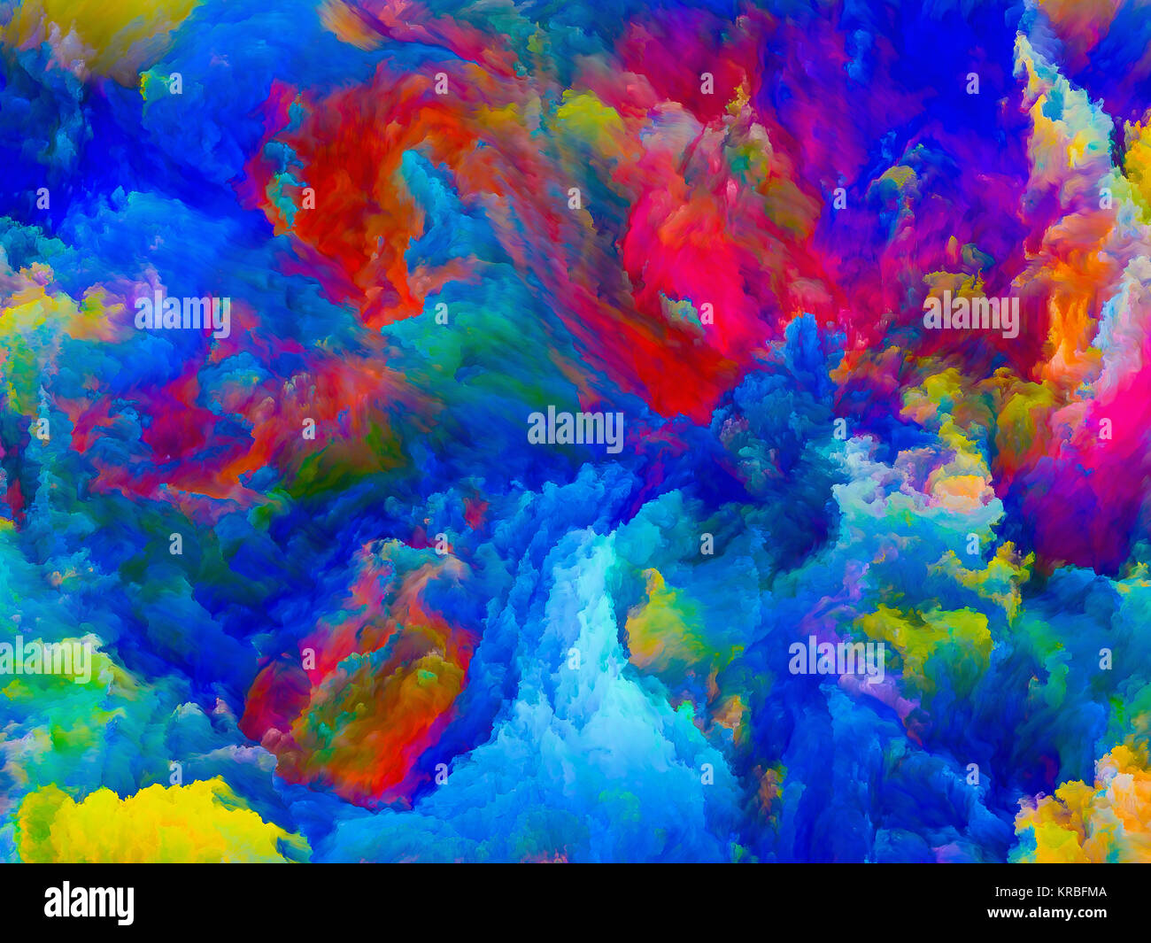 Energy of Colors Stock Photo - Alamy