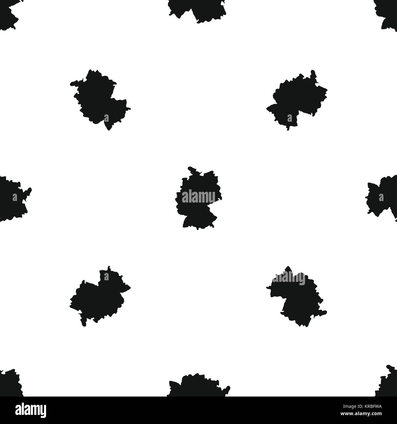 Map of Germany pattern seamless black Stock Vector Image & Art - Alamy