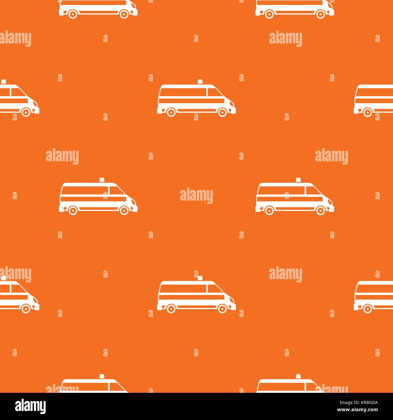 Ambulance car pattern seamless Stock Vector Image & Art - Alamy
