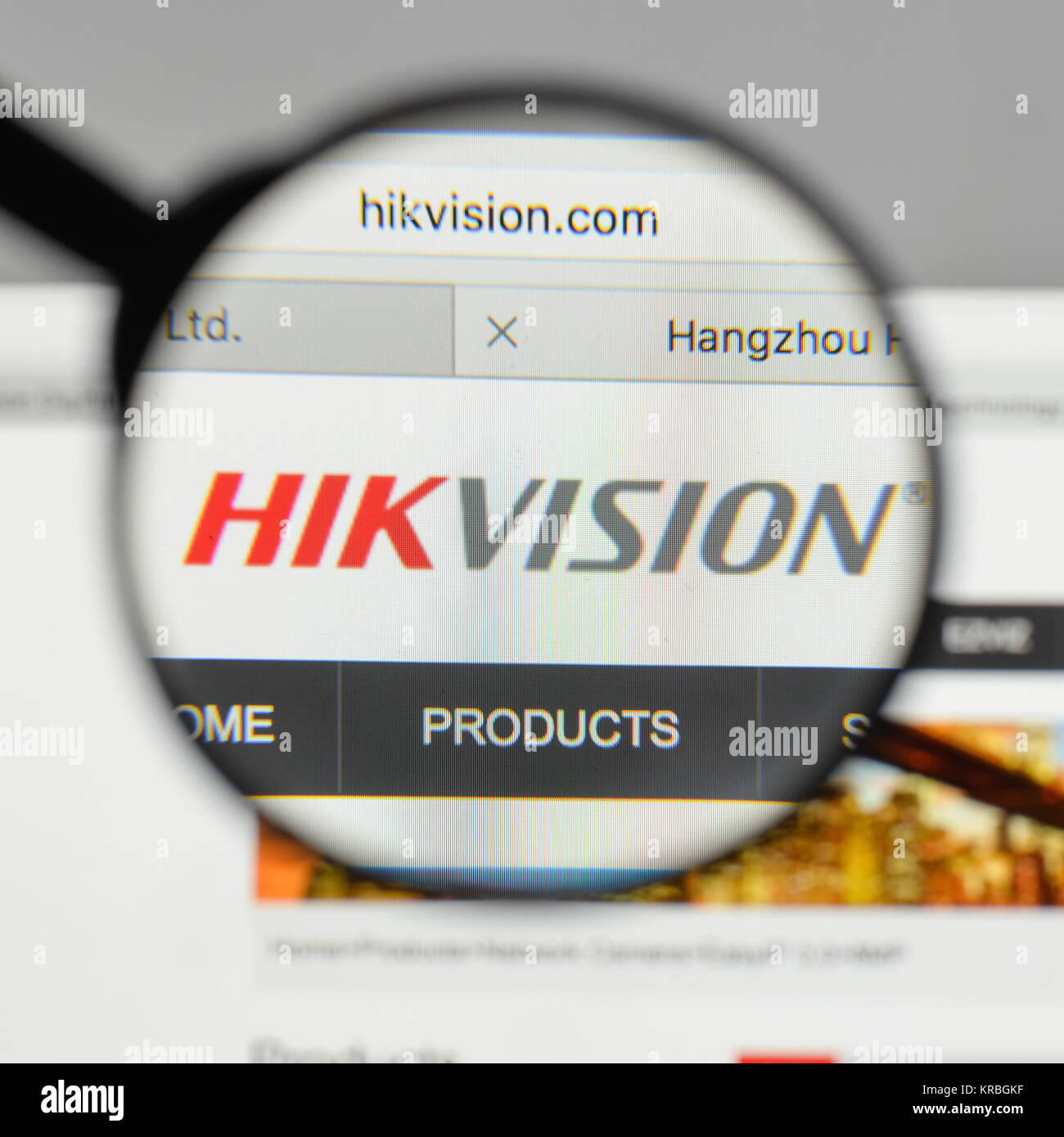 Hikvision logo hi-res stock photography and images - Alamy