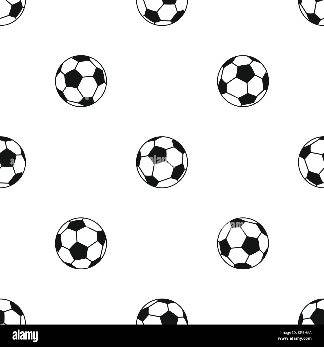 Soccer ball pattern seamless black Stock Vector Image & Art - Alamy