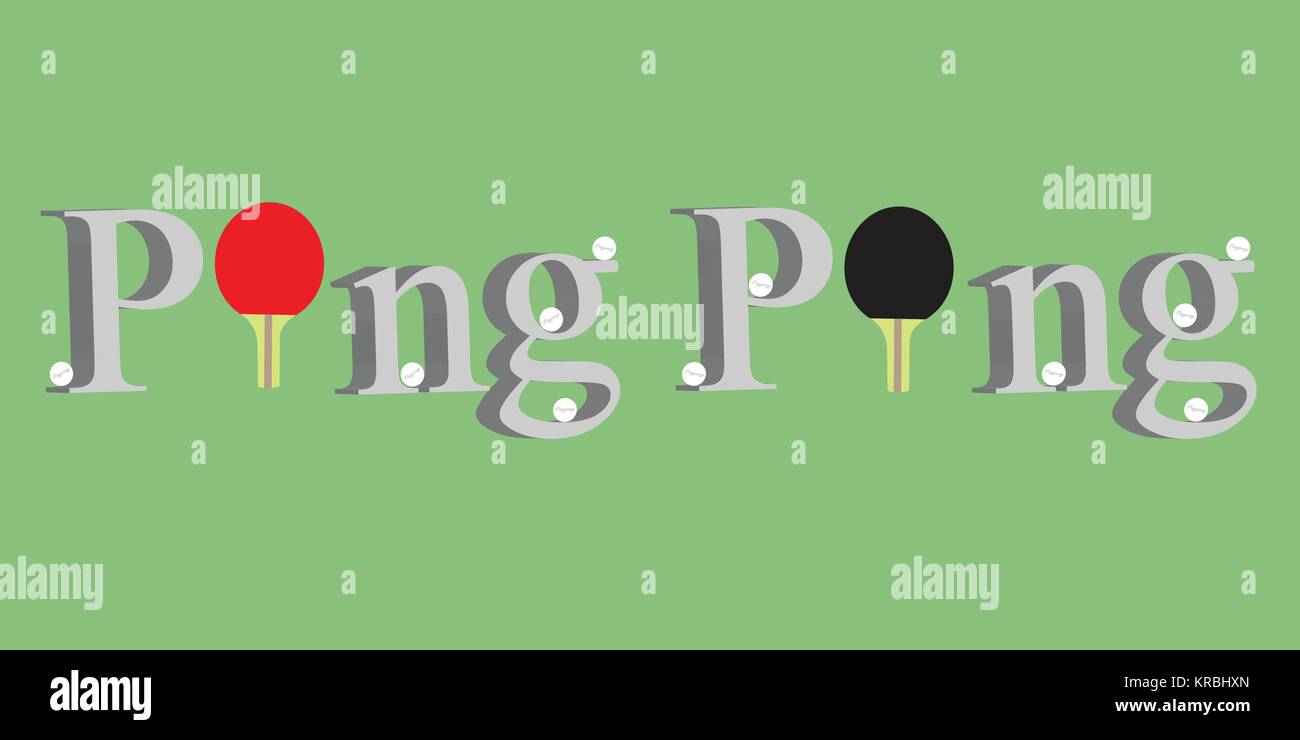 Ping Pong logo background Stock Vector Image & Art - Alamy
