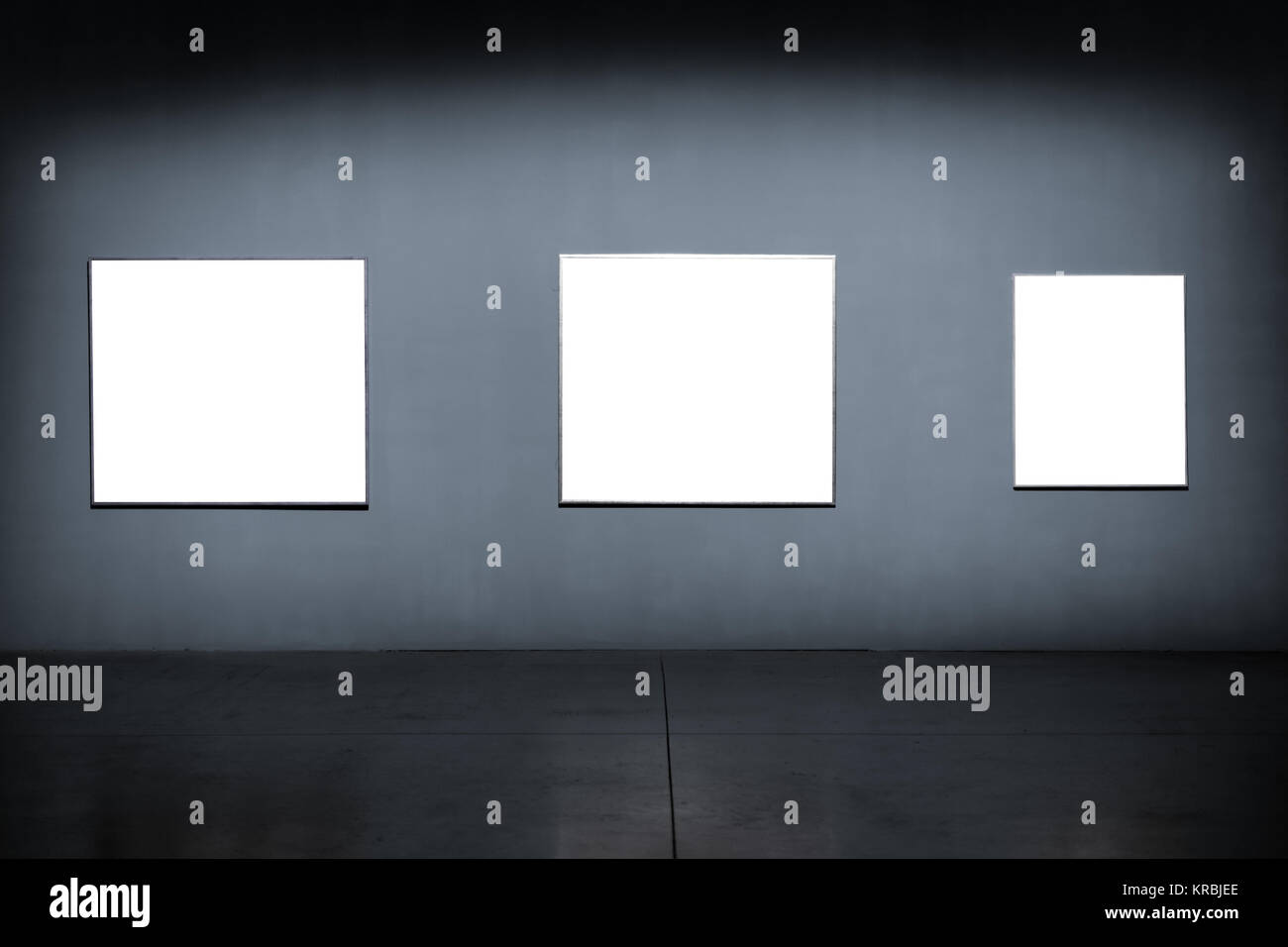 Art Museum Frame Wall Ornate Minimal Design Stock Photo - Alamy