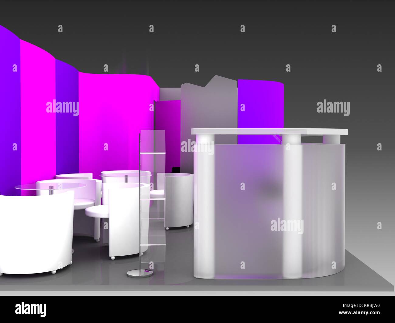 Exhibition Stand Interior / Exterior Sample Stock Photo - Alamy