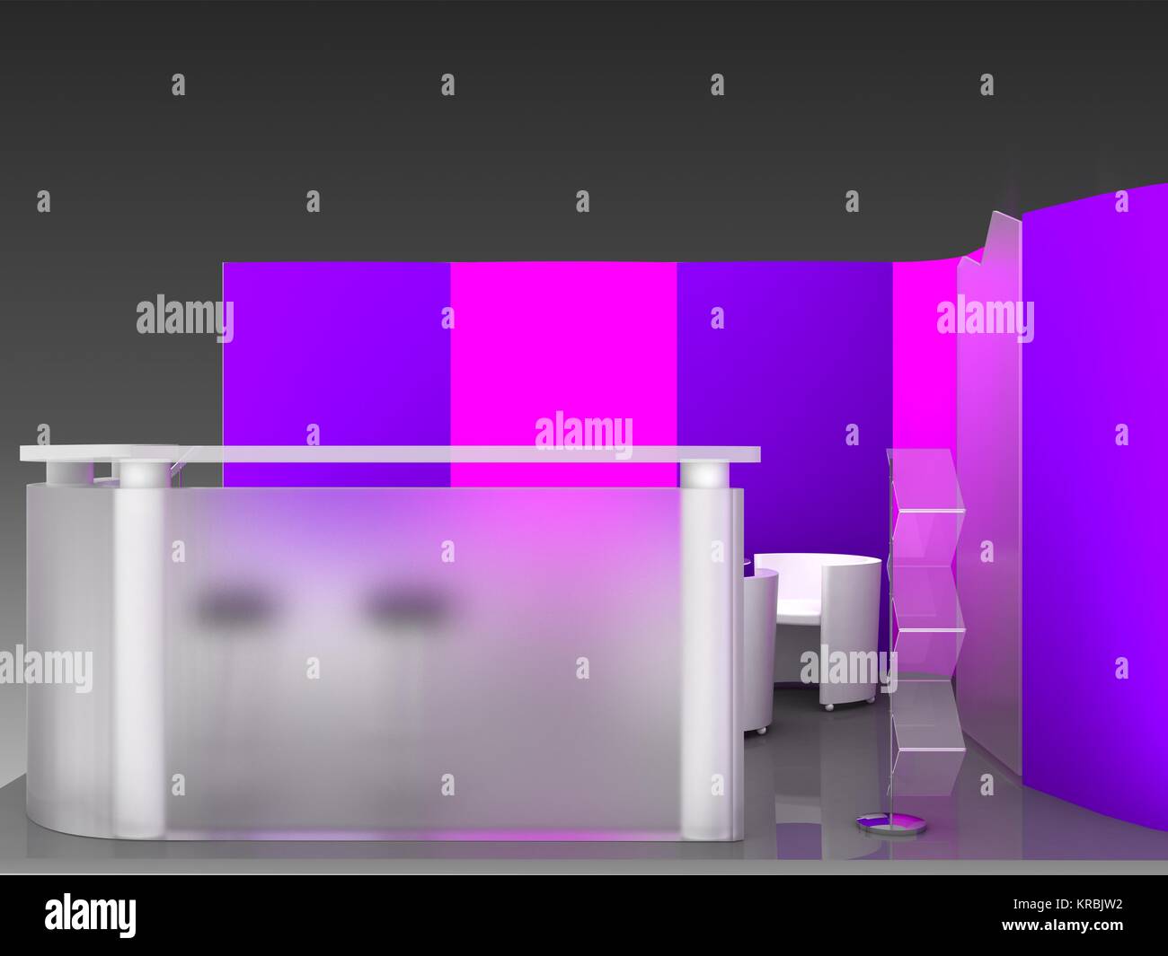 Exhibition Stand Interior / Exterior Sample Stock Photo - Alamy