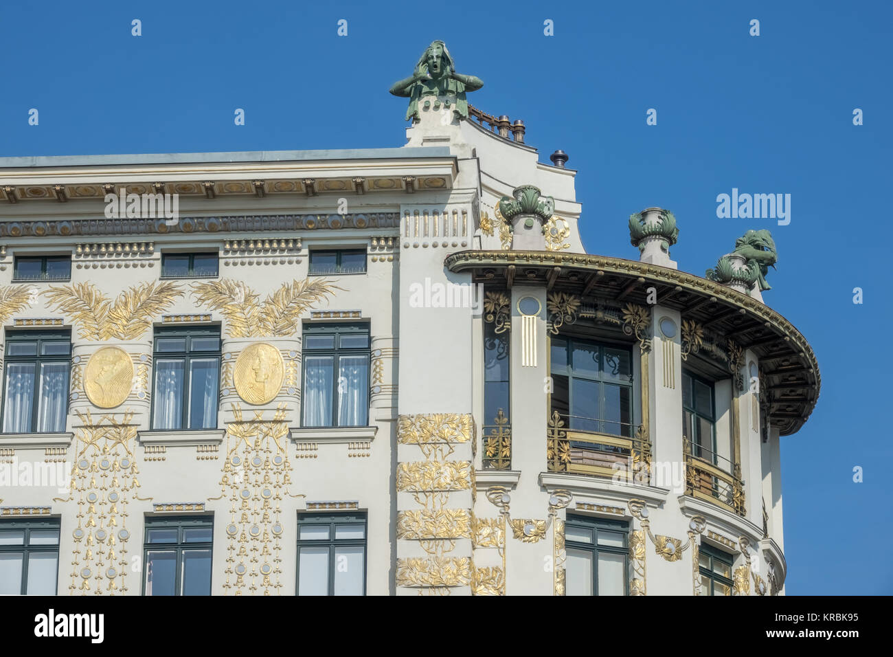 architecture otto wagner Stock Photo - Alamy