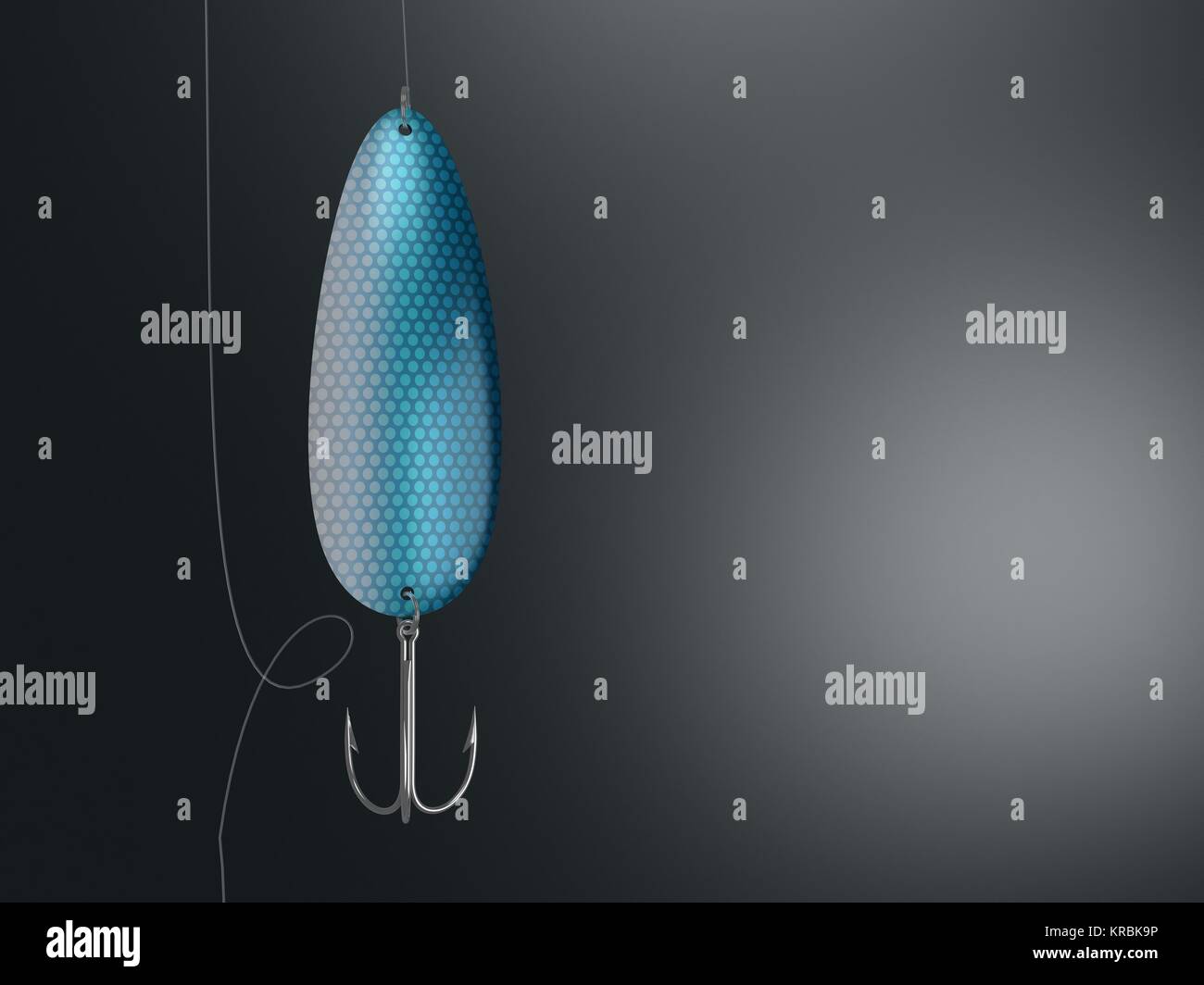 High Quality Fishing Set - Computer Art 3D Series Stock Photo - Alamy