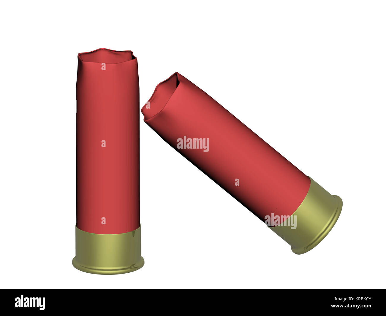 shotgun shells released Stock Photo - Alamy