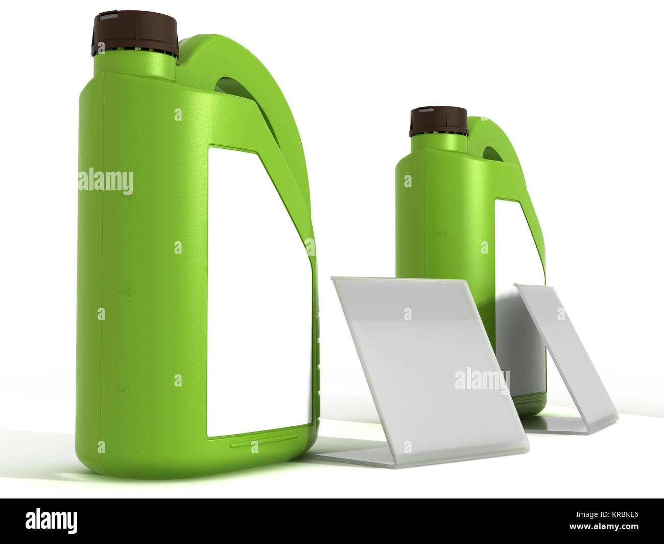 Gasoline jerrican isolated on a white background Stock Photo - Alamy