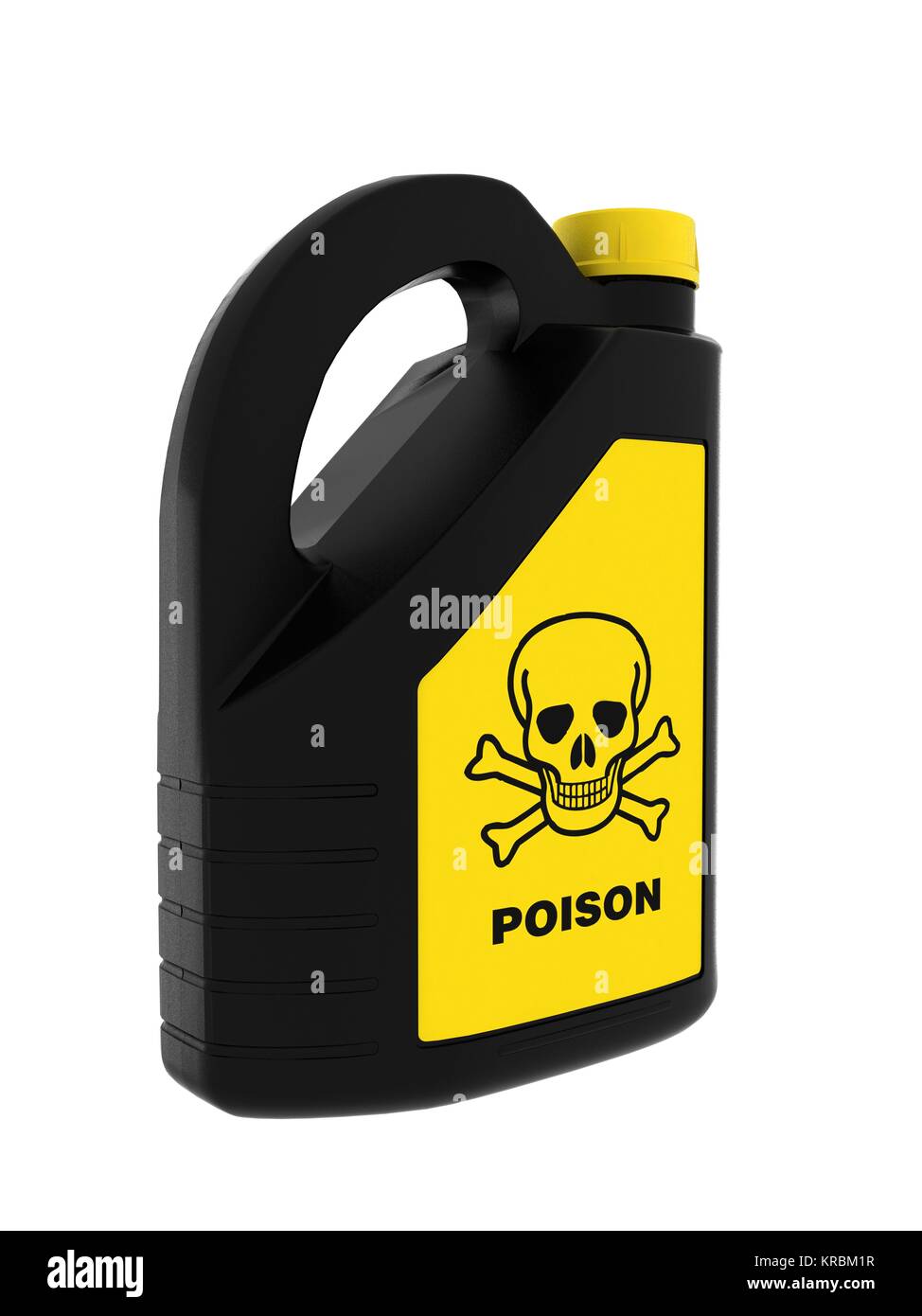 Toxic! Poison can .3D Object Series Stock Photo - Alamy