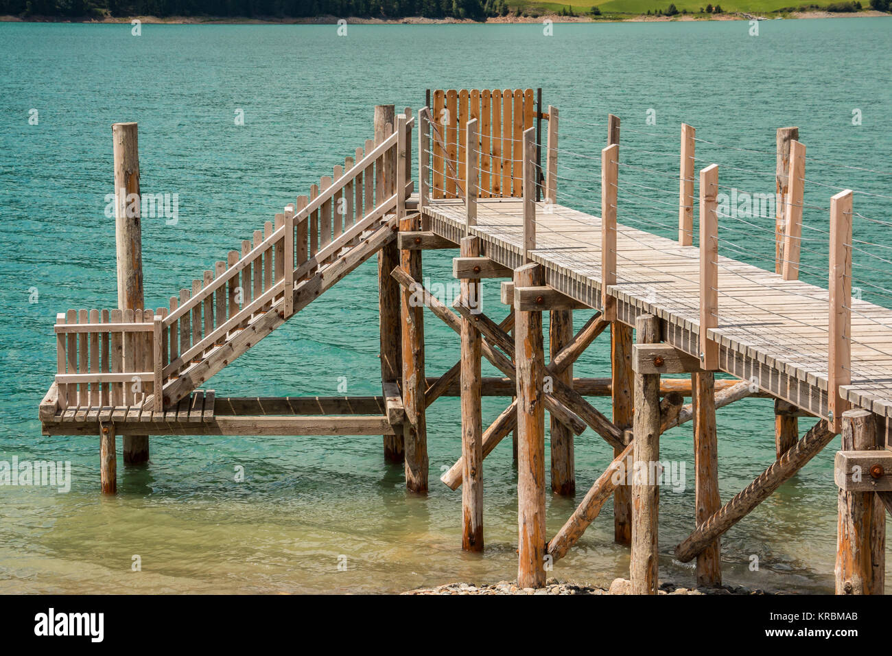 Wooden landing pier hi-res stock photography and images - Alamy