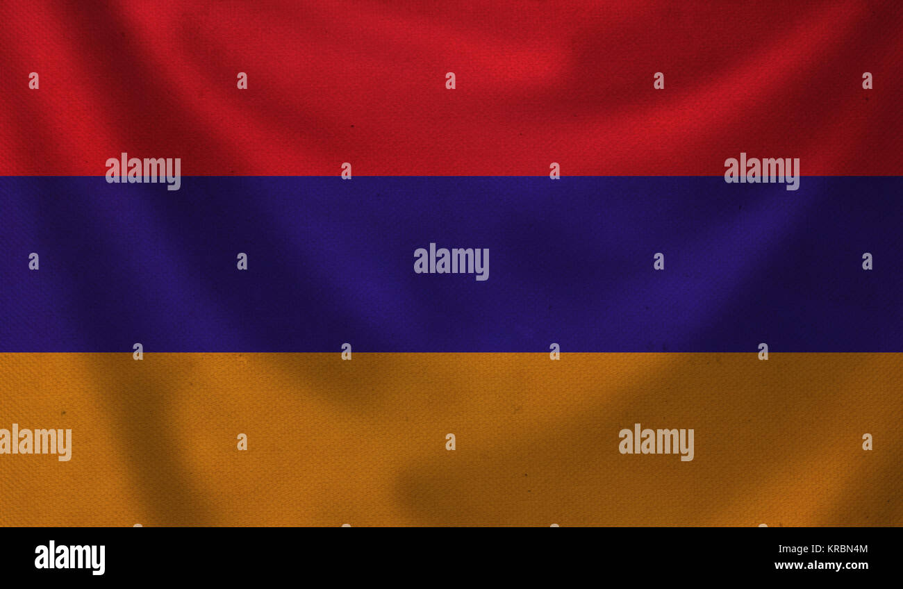 Vintage background with flag of Armenia. Grunge style Stock Photo - Alamy