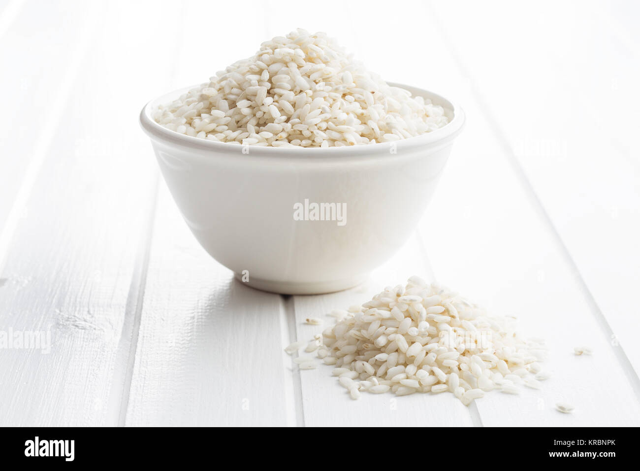 The arborio rice Stock Photo - Alamy