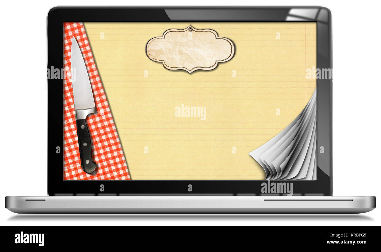 Paper Laptop Template