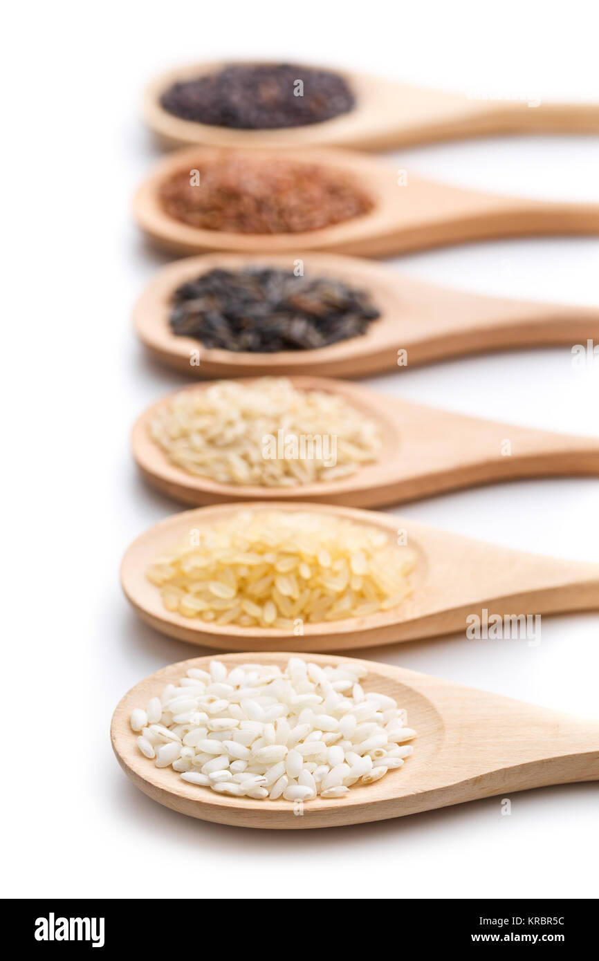 Different rice varieties Stock Photo - Alamy Different rice varieties Stock Photo - Alamy