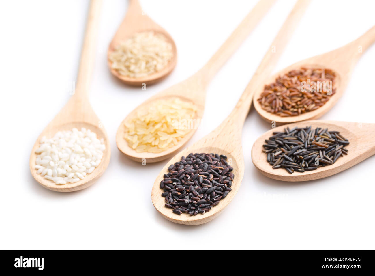 Different rice varieties Stock Photo - Alamy