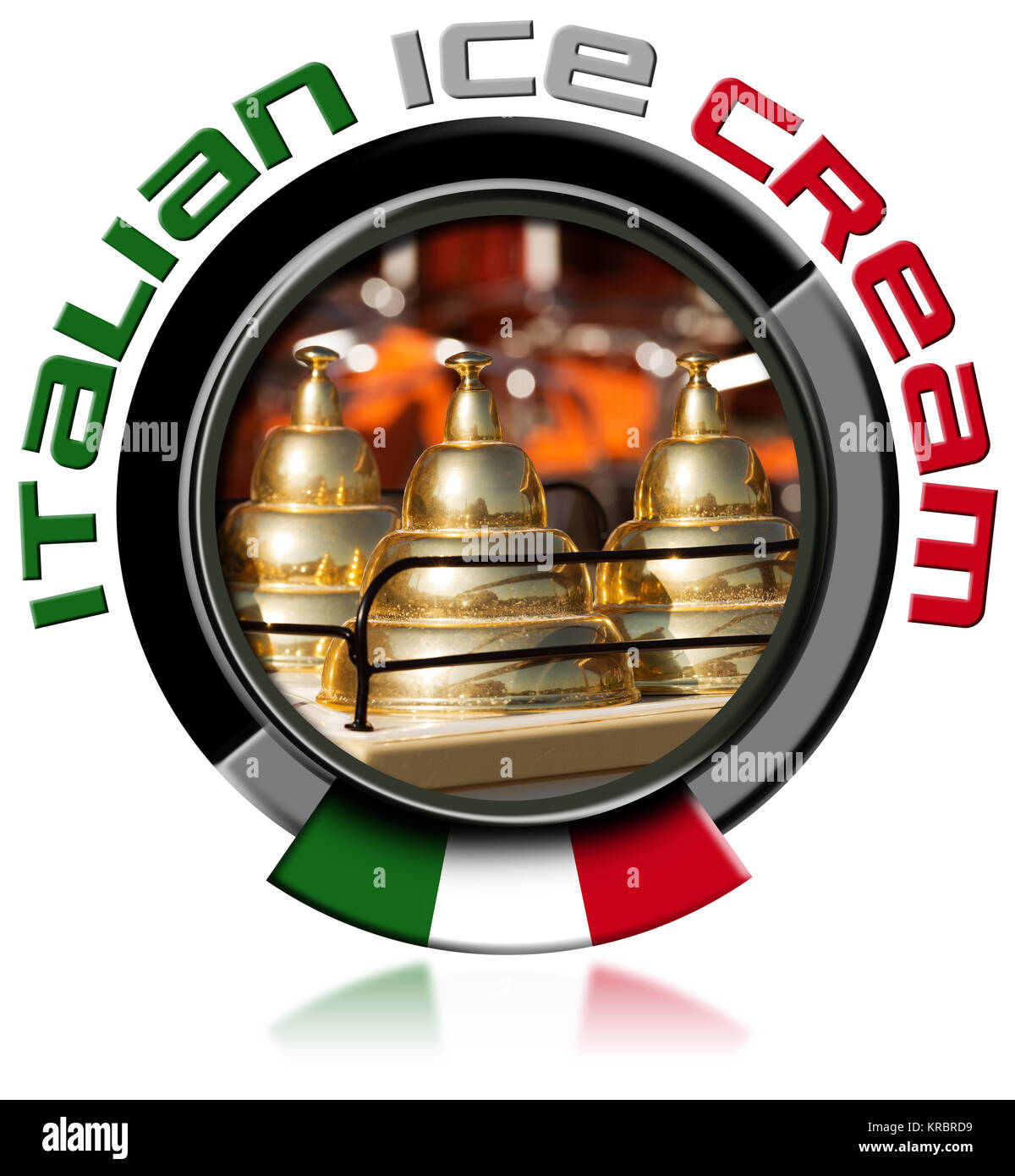 Italian gelato banner hi-res stock photography and images - Alamy