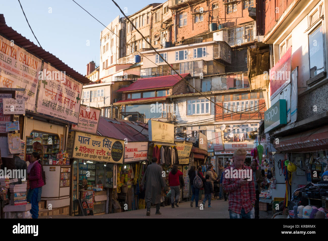 Lower bazar shimla himachal pradesh hi-res stock photography and images ...