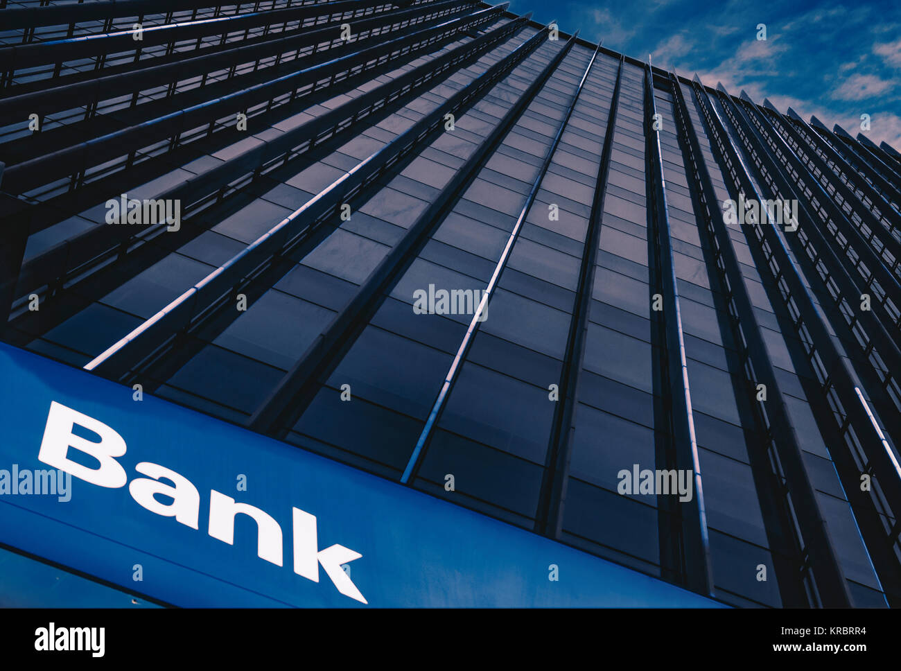 Bank glass building concept hi-res stock photography and images - Alamy