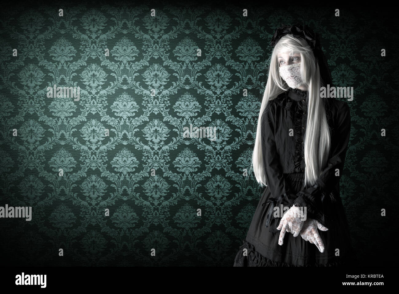 Victorian mourning doll hi-res stock photography and images - Alamy