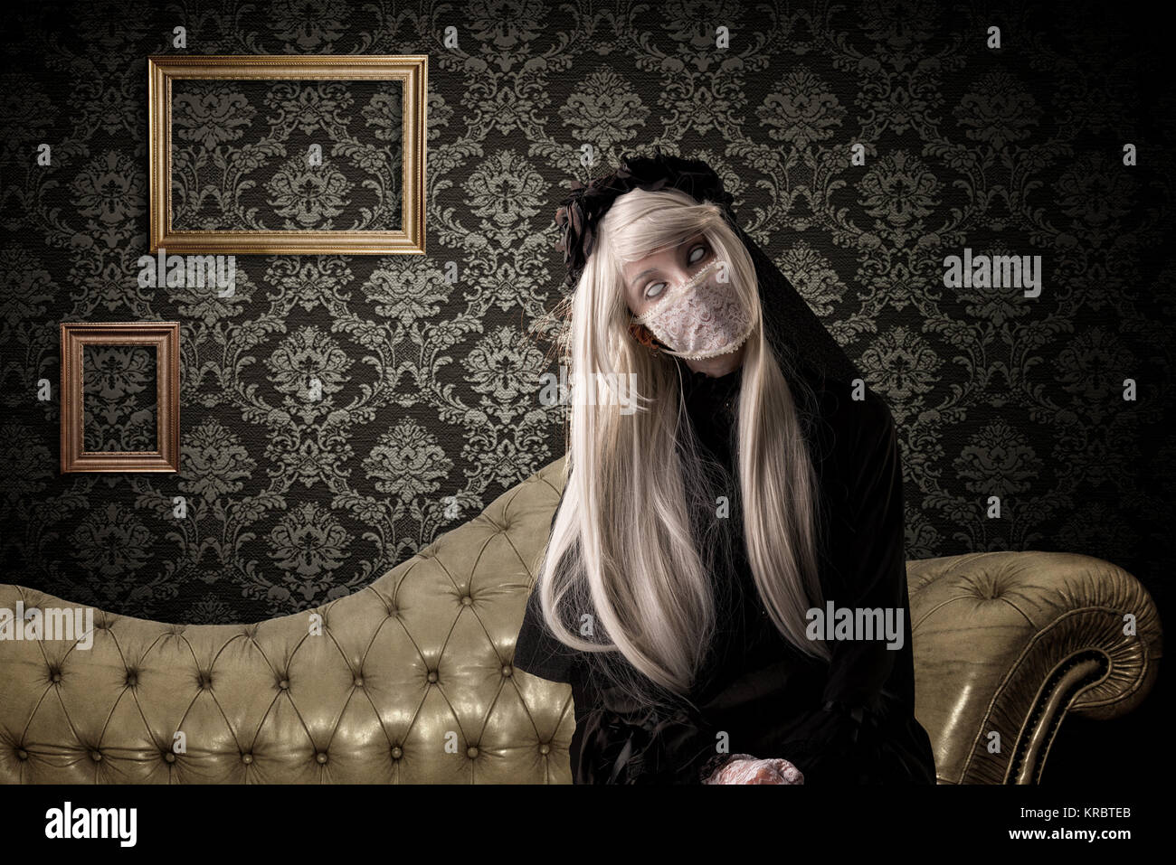 Victorian Doll Mourning High Resolution Stock Photography and Images ...