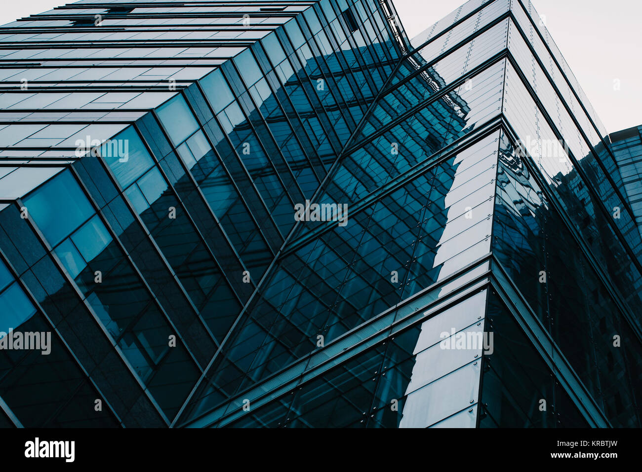 Glass business buildings Stock Photo - Alamy