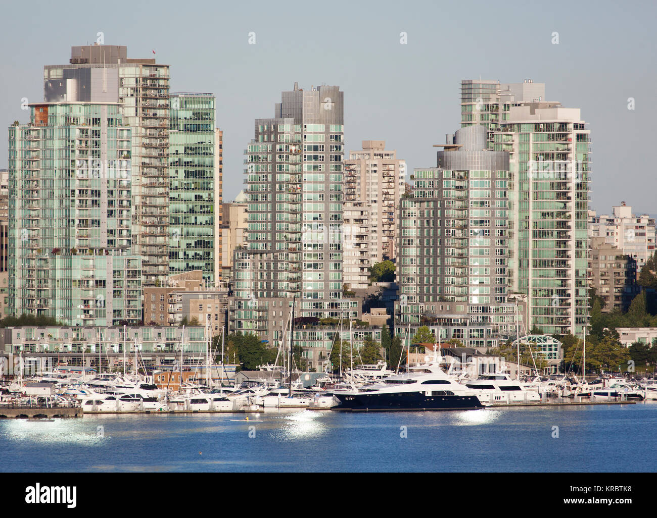 Morning In Vancouver Stock Photo - Alamy