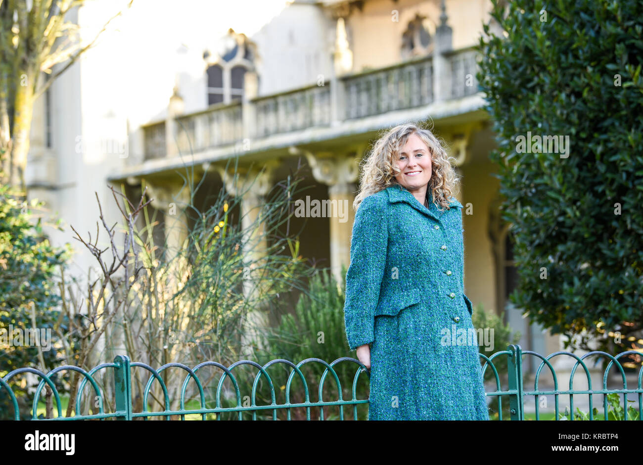 Brighton UK 12th December 2017 - Cllr Alex Phillips of the Green Party ...