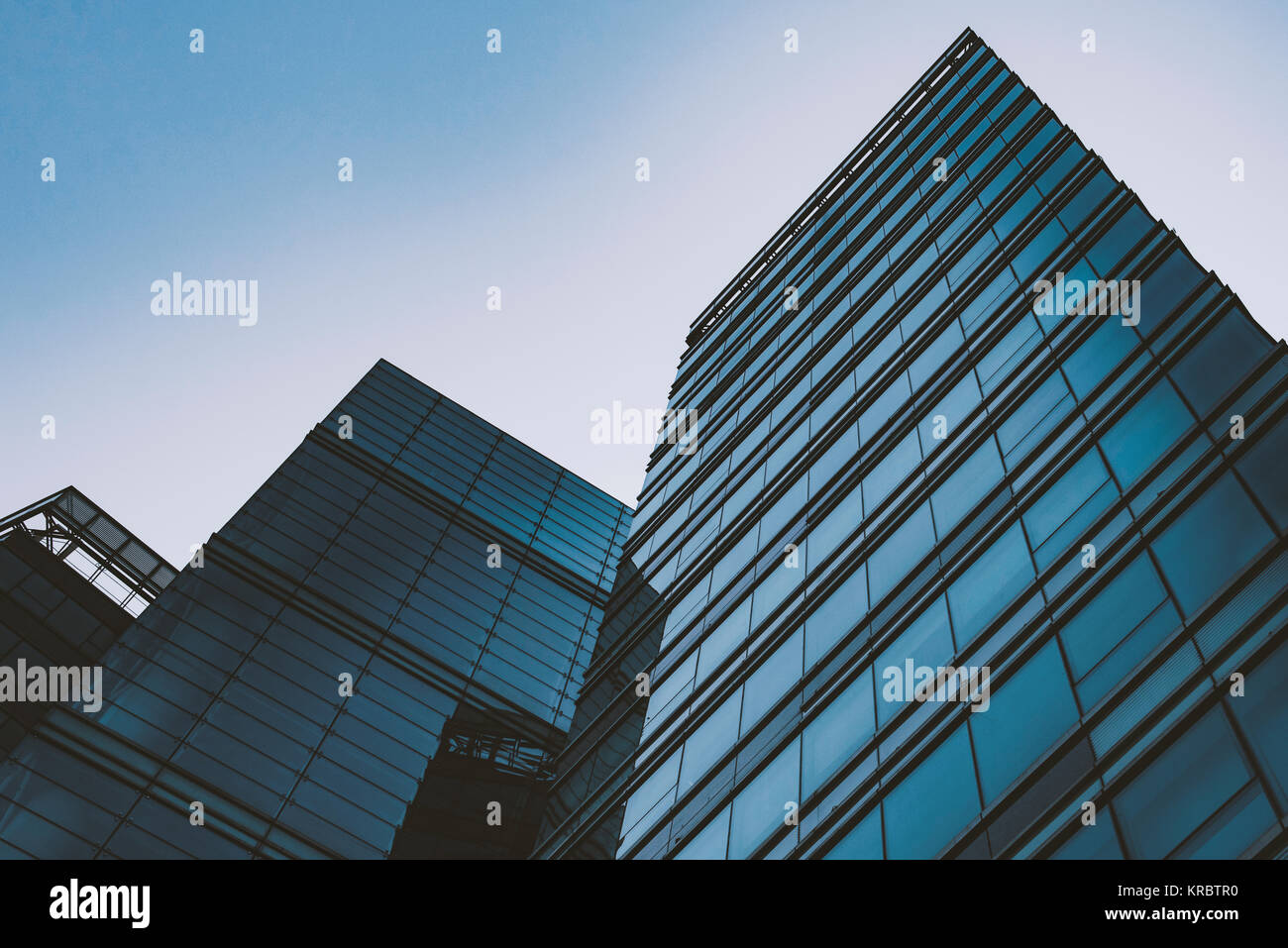 Glass business buildings Stock Photo - Alamy