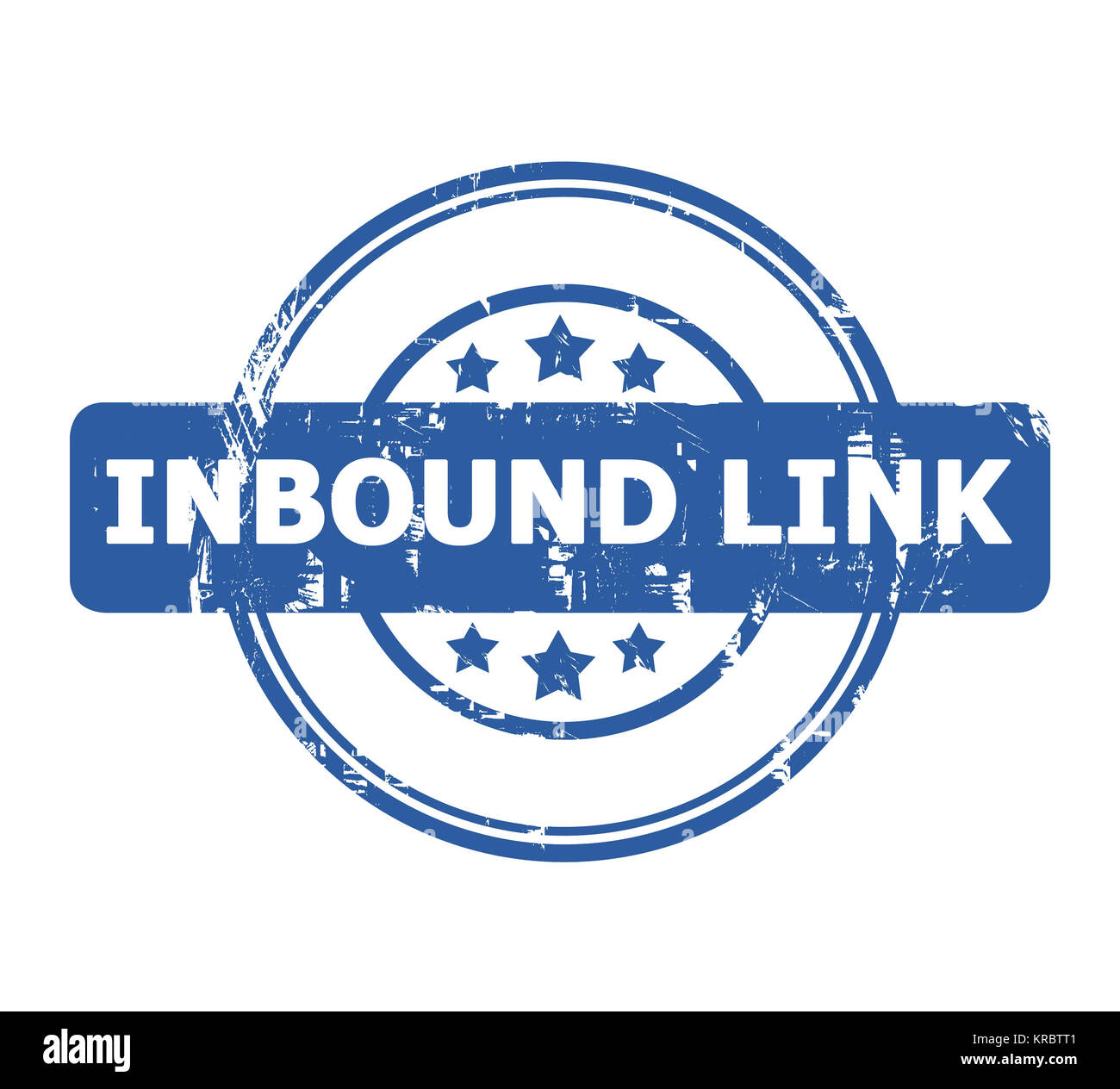 Inbound Link Stamp Stock Photo - Alamy