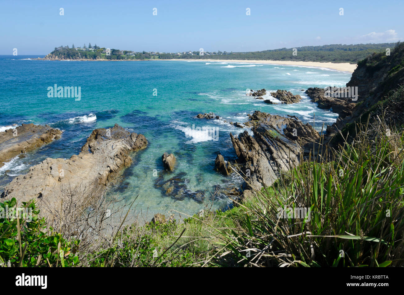 Beach at Potato Point, New South Wales, Australia Stock Photo - Alamy