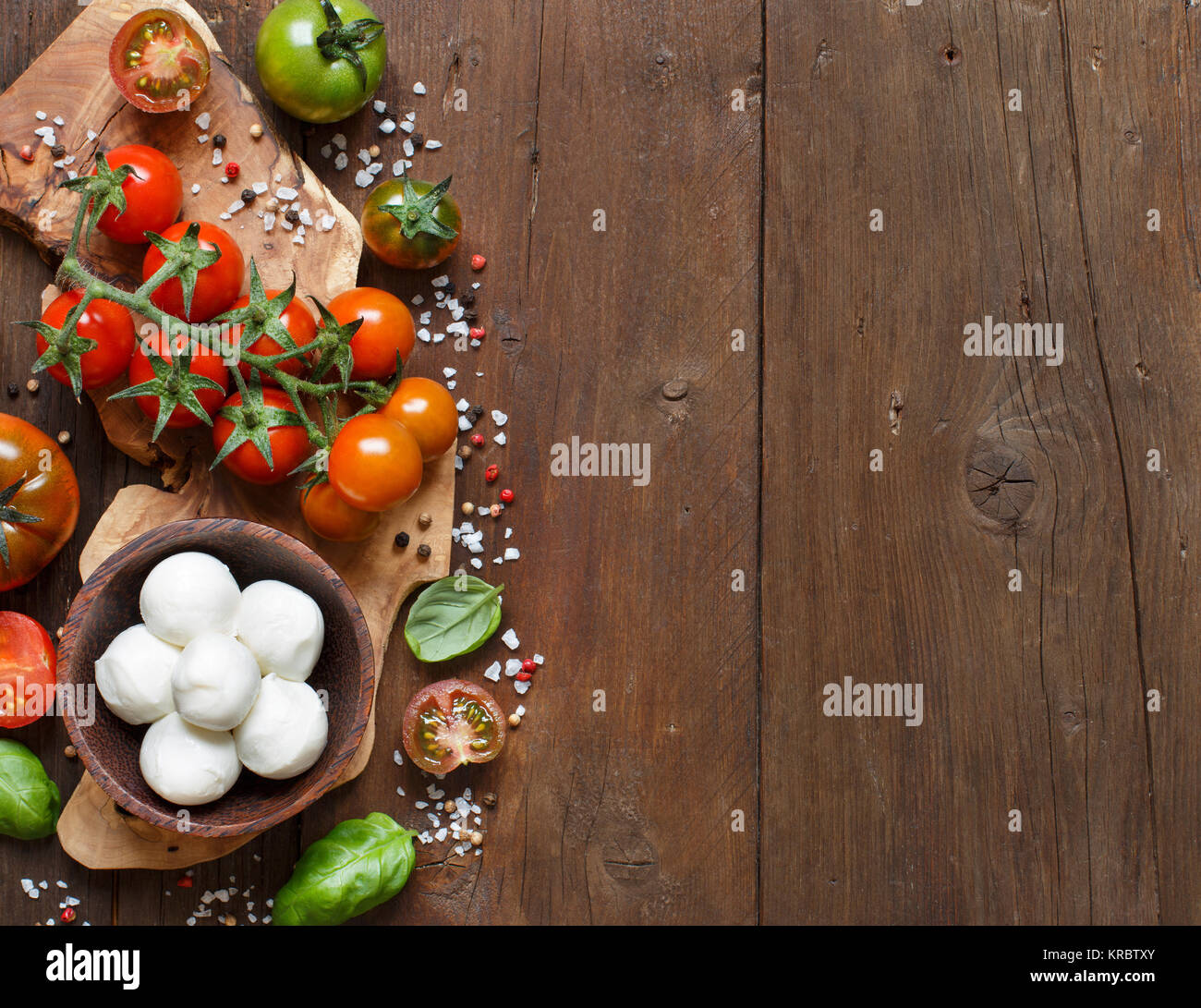 Italian cooking ingredients Stock Photo - Alamy