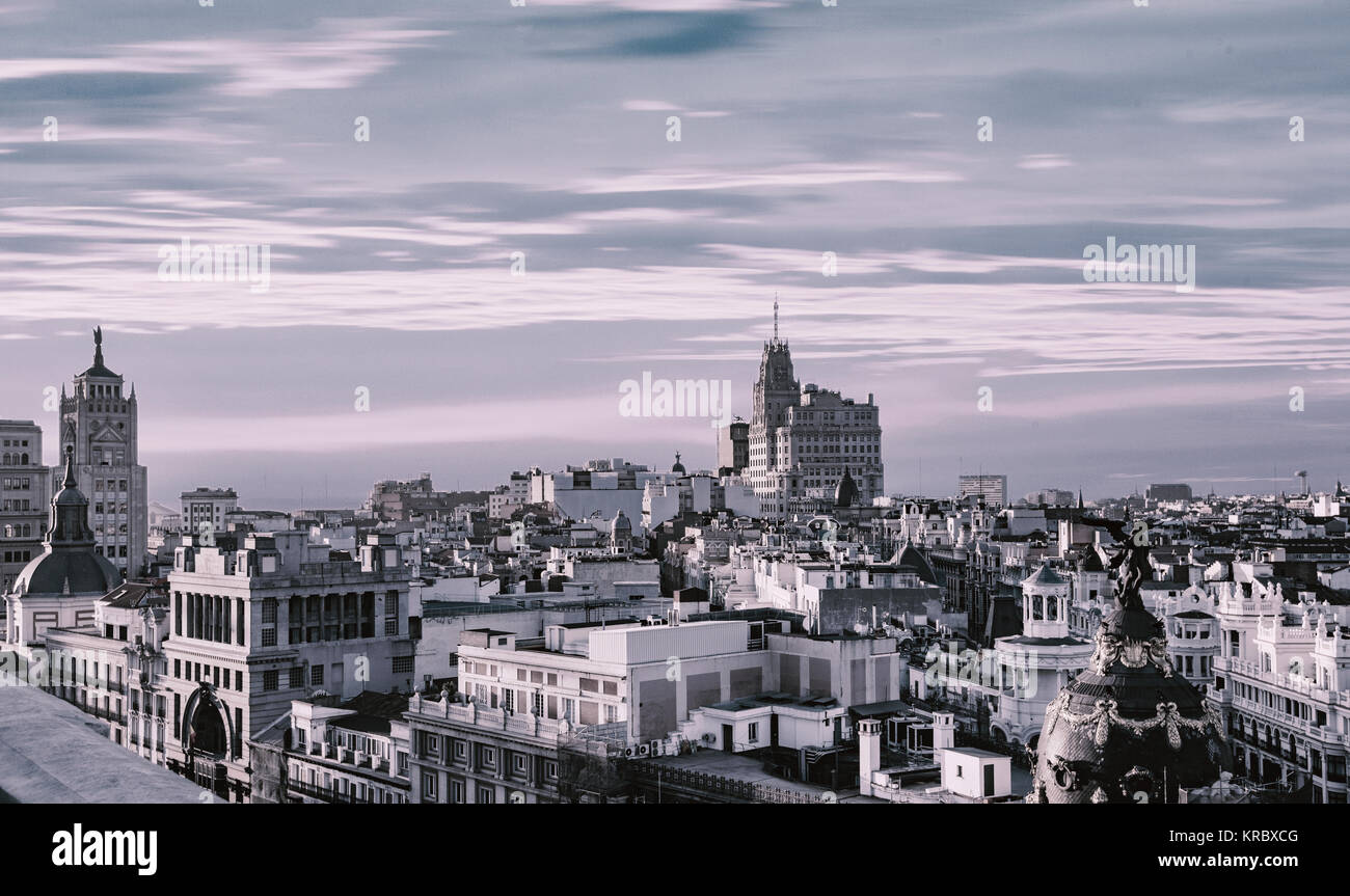 Aerial view of madrid hi-res stock photography and images - Alamy