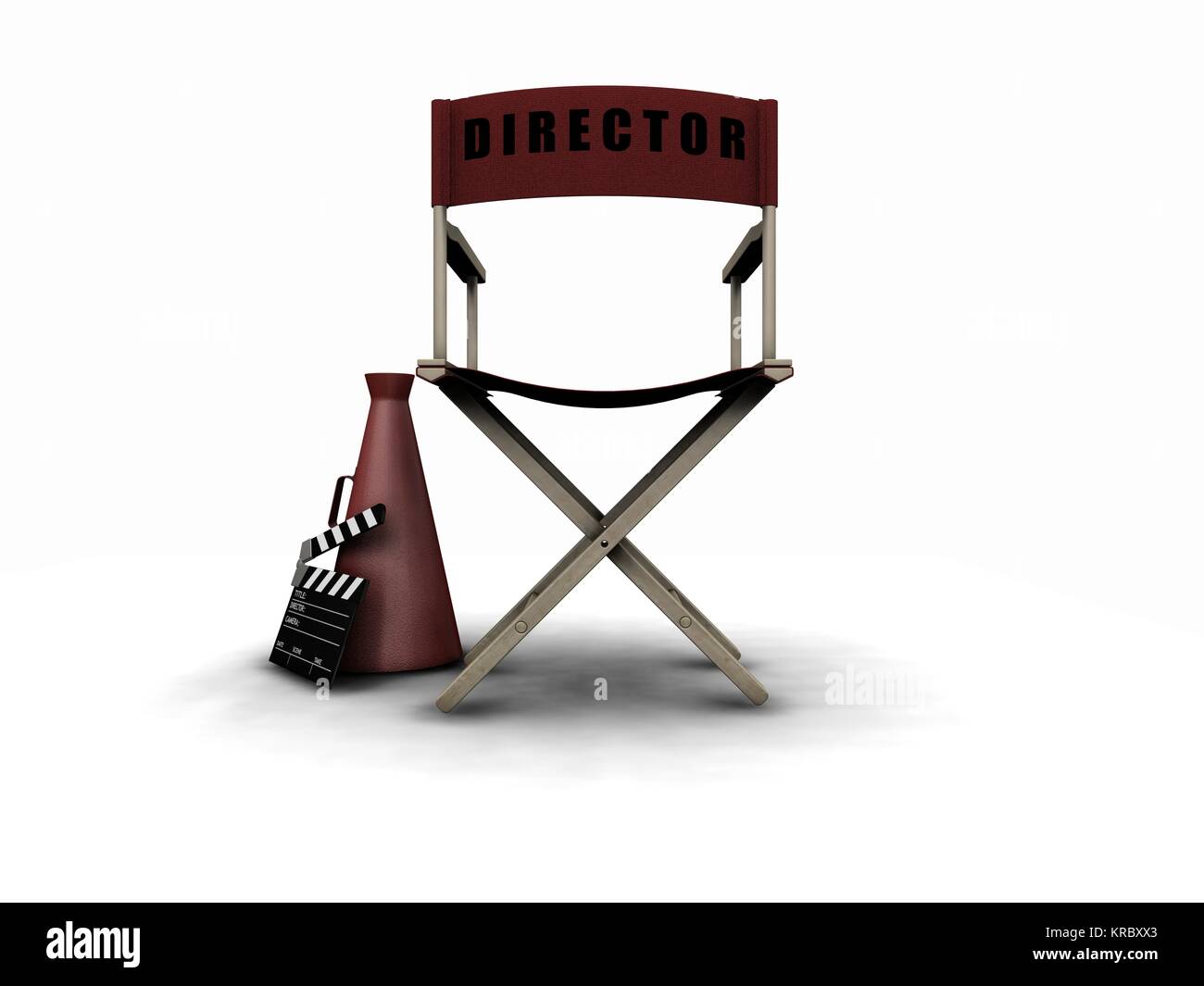 3d render movie items hi-res stock photography and images - Alamy