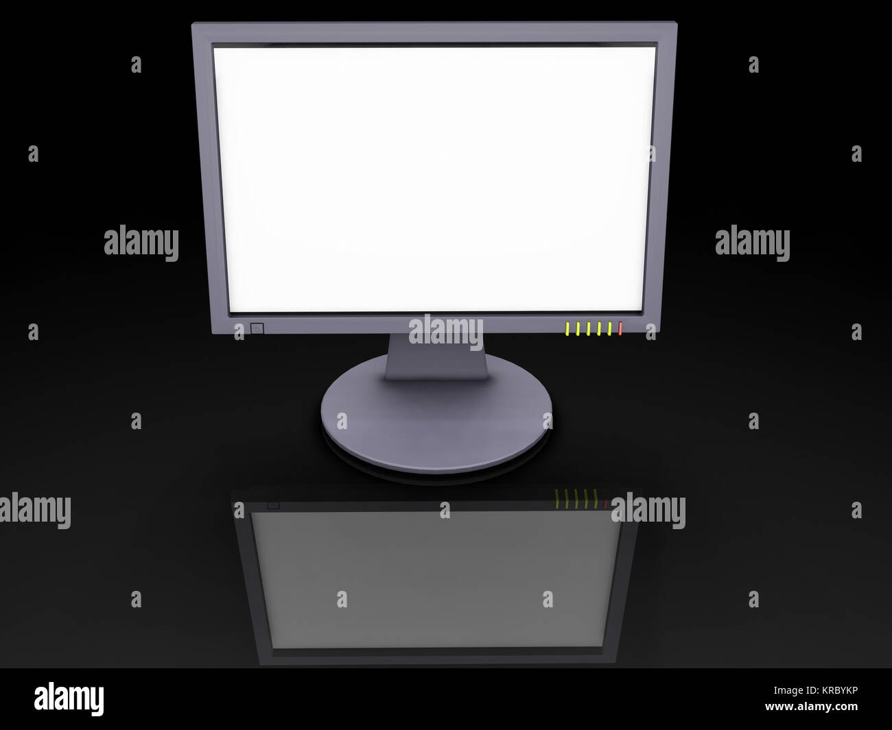 3D render of a TFT screen Stock Photo - Alamy