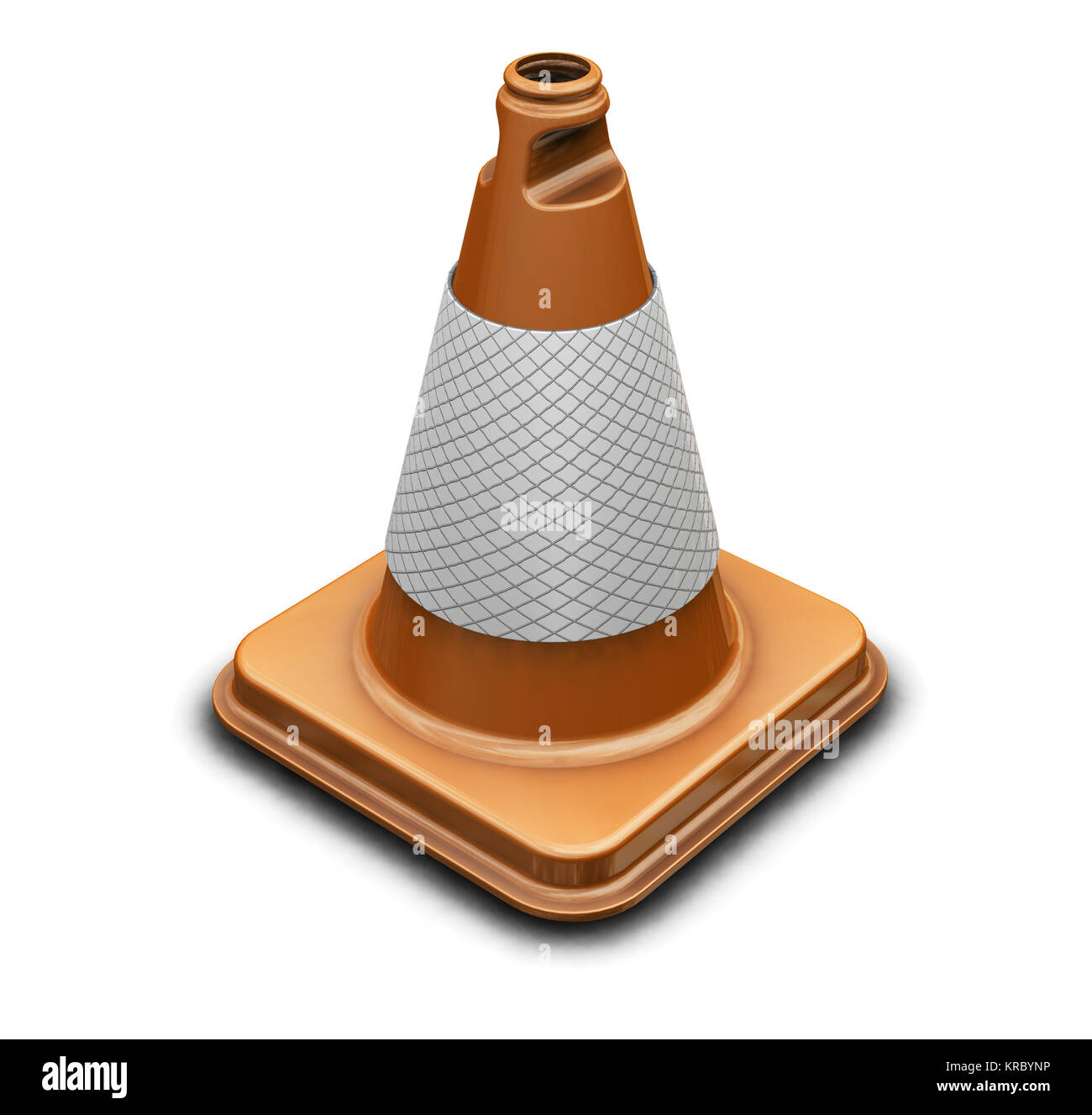 3d render traffic cone hi-res stock photography and images - Alamy