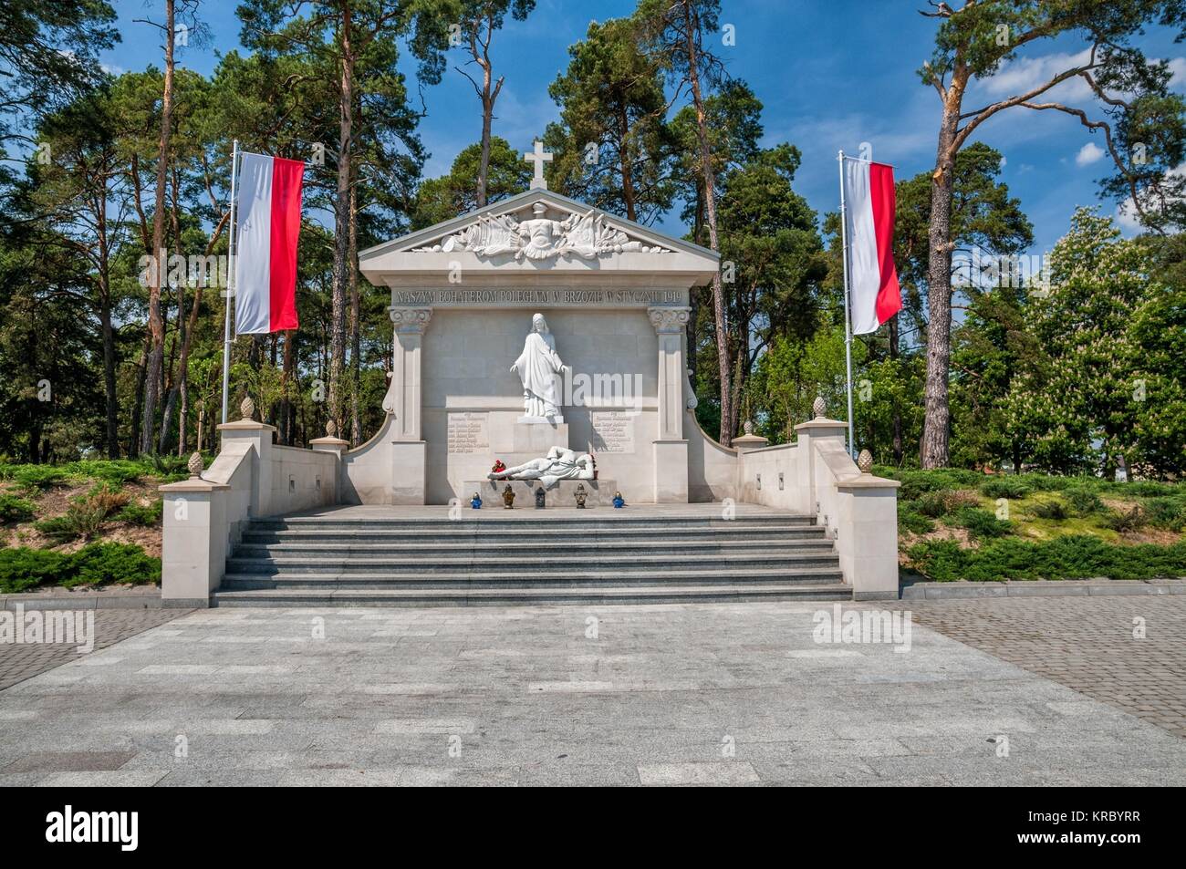 Monument of Greater Poland Insurgents in Brzoza, Kuyavia-Pomerania ...