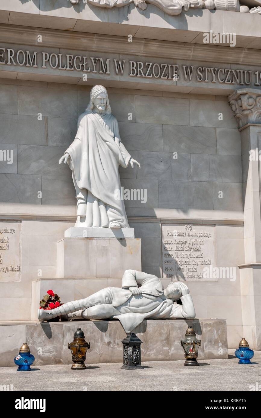 Monument of Greater Poland Insurgents in Brzoza, Kuyavia-Pomerania ...