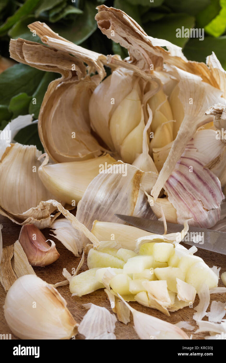 Garlic Toes High Resolution Stock Photography and Images - Alamy