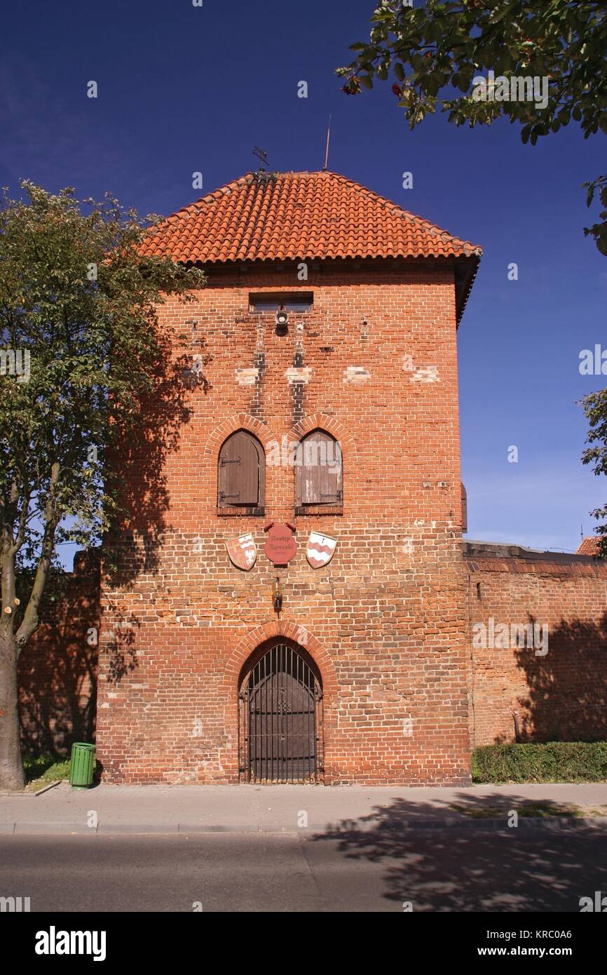 Maiden Tower is part of the urban fortification system, partially ...
