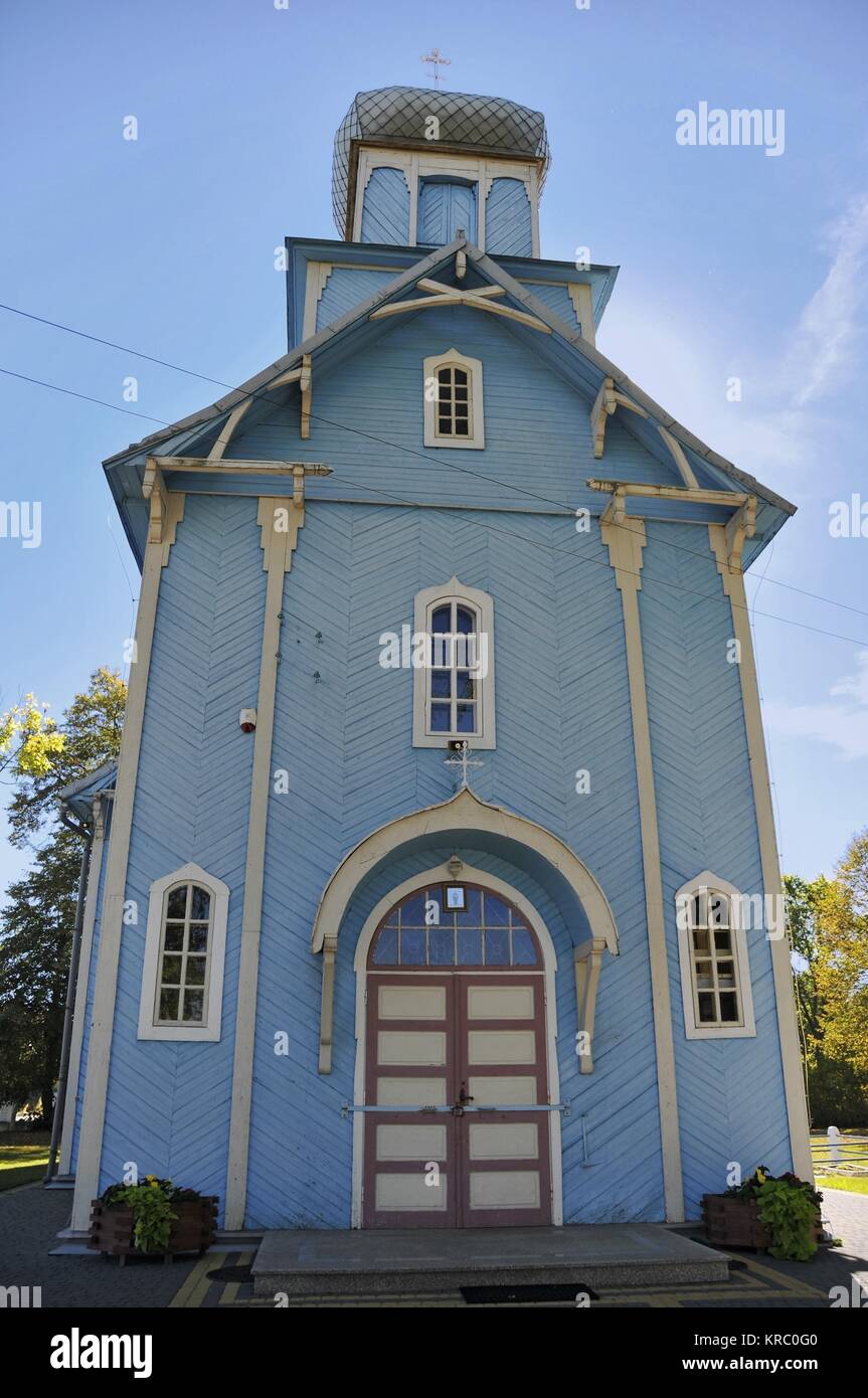 Orthodox Church in Dubicze Cerkiewne, Podlaskie voivodeship. Poland ...
