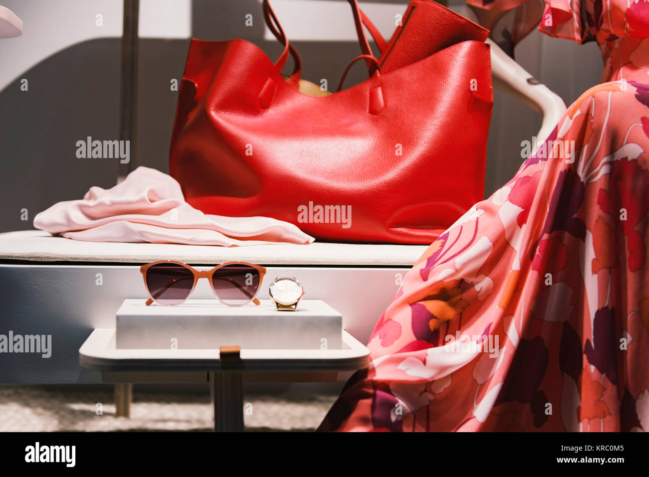 Fancy showcase of a luxury store in Paris Stock Photo - Alamy