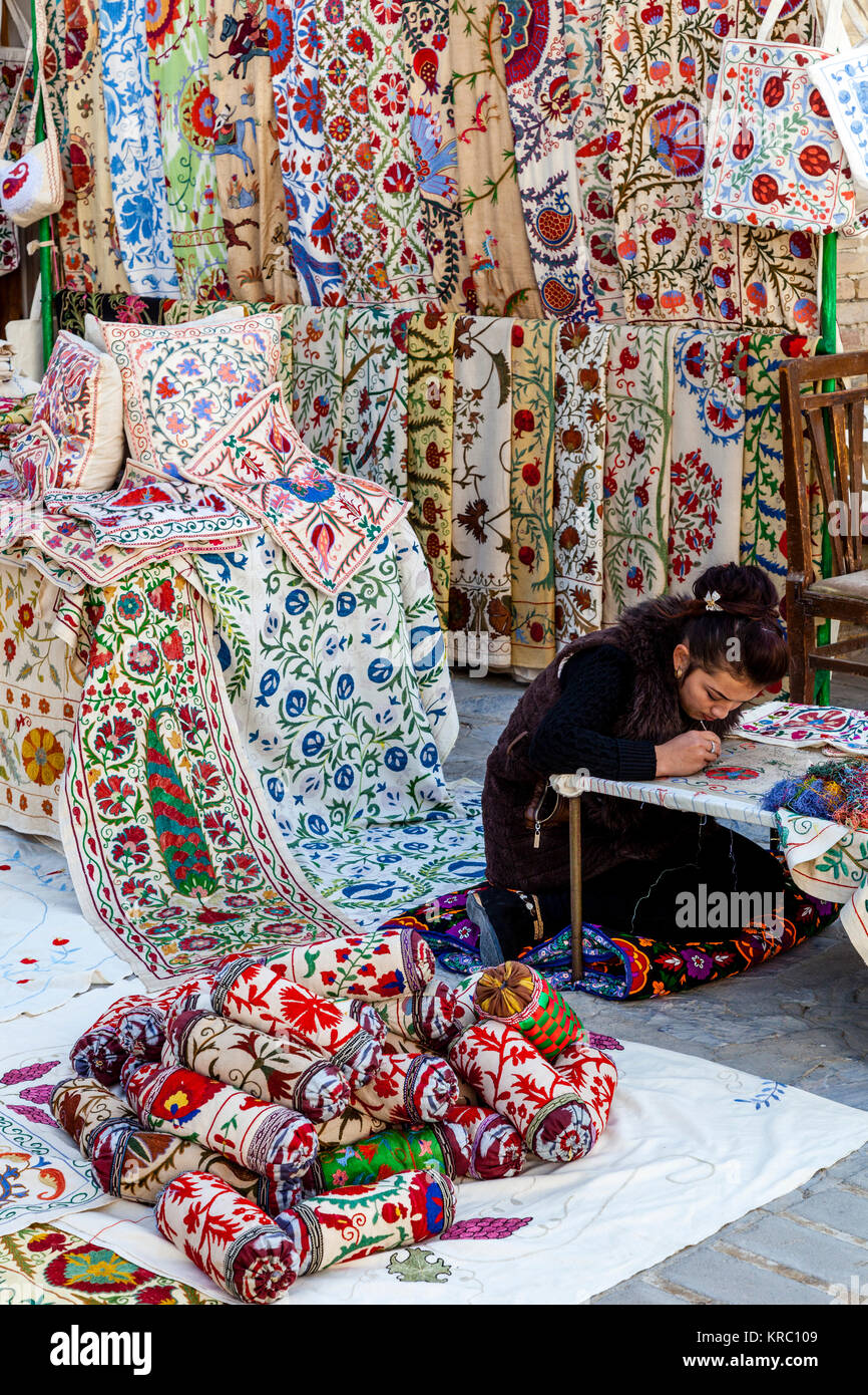 Uzbek souvenirs textile uzbekistan hi-res stock photography and images ...