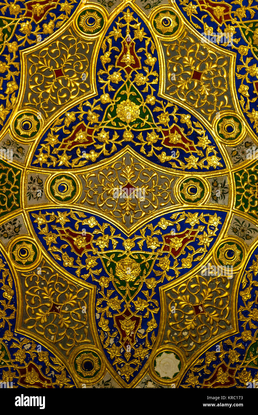 An Interior Wall Decoration, The Emir’s Summer Palace, Bukhara ...