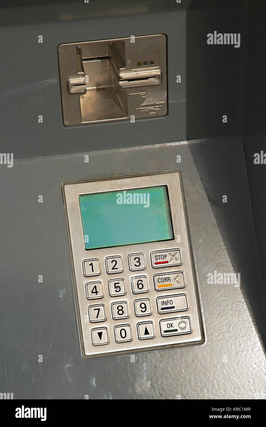Cash Machine Terminal Stock Photo - Alamy