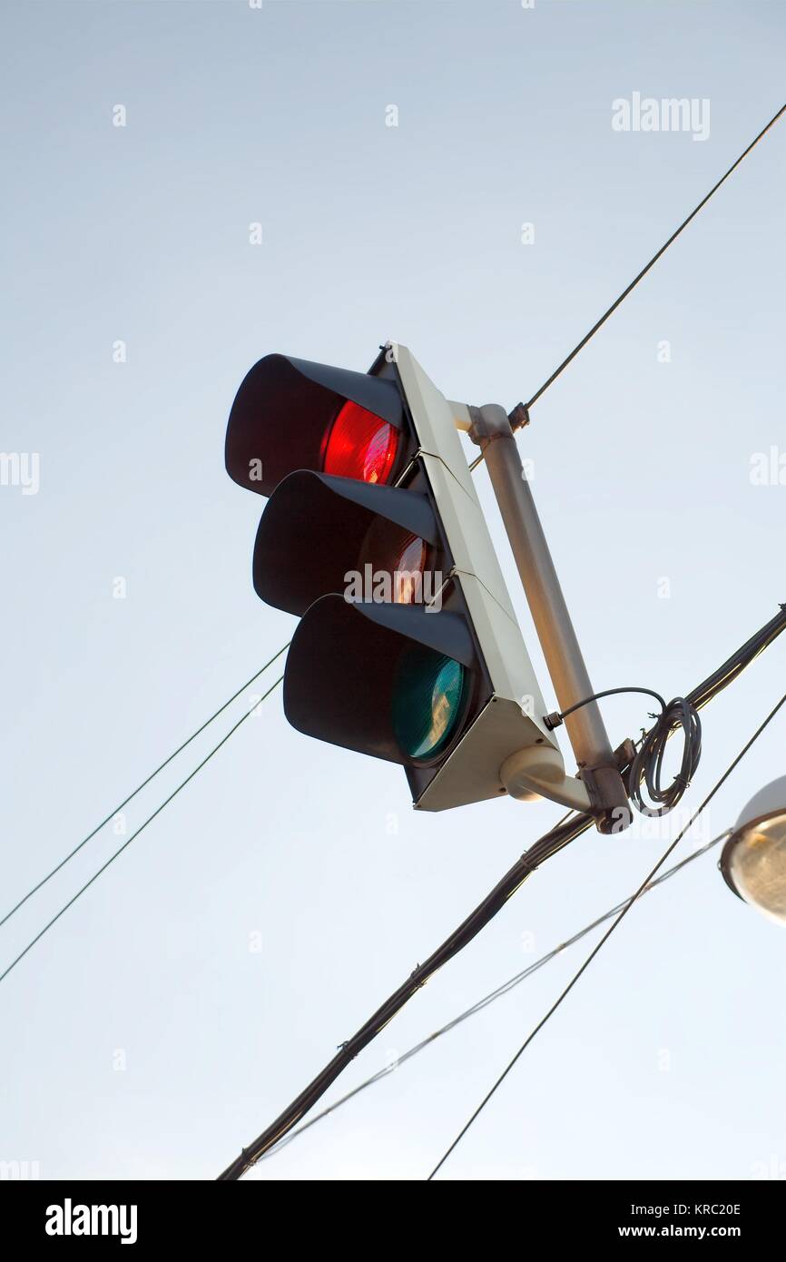 Stop light overhead signal hi-res stock photography and images - Alamy