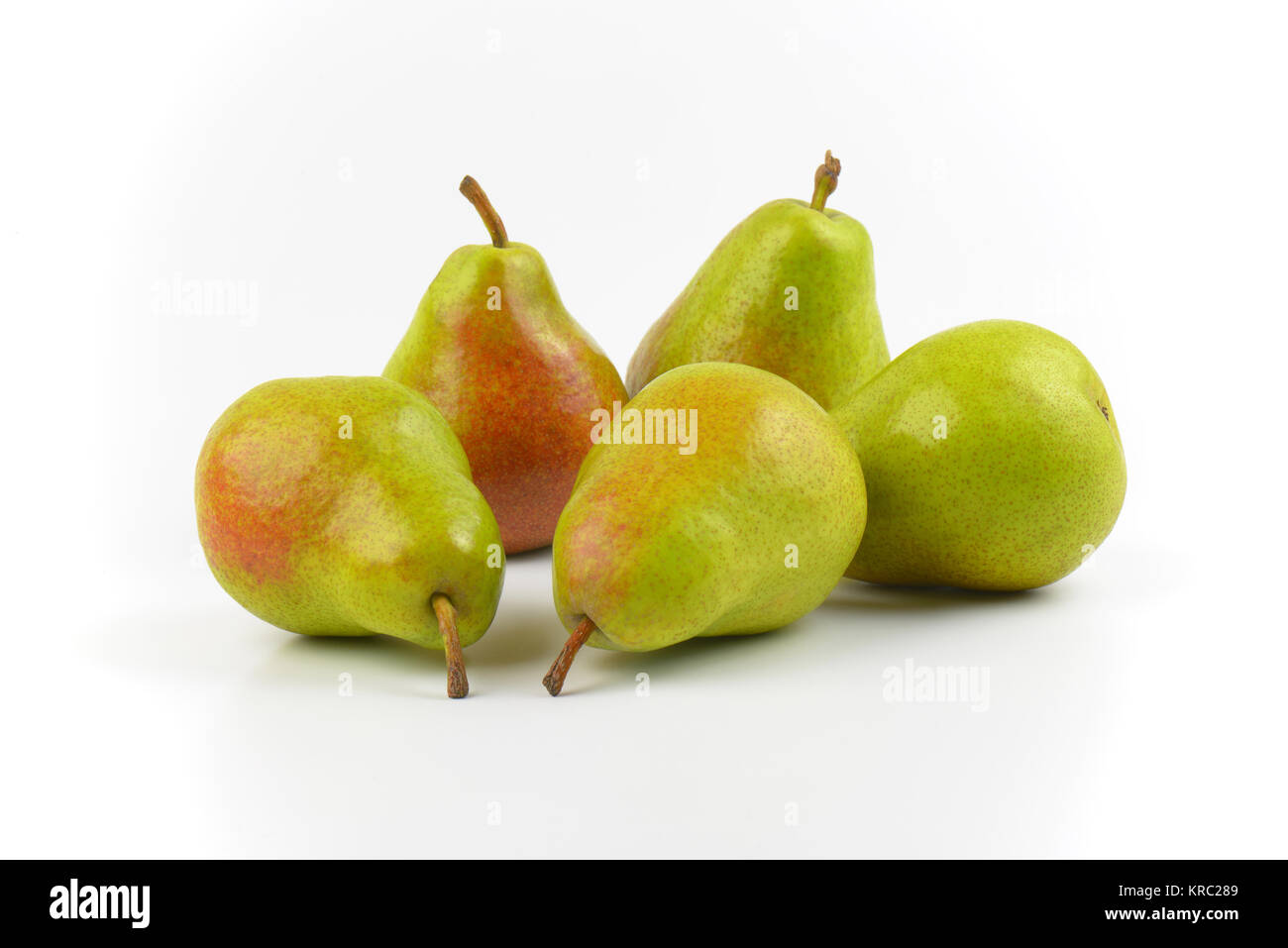 six ripe pears Stock Photo - Alamy